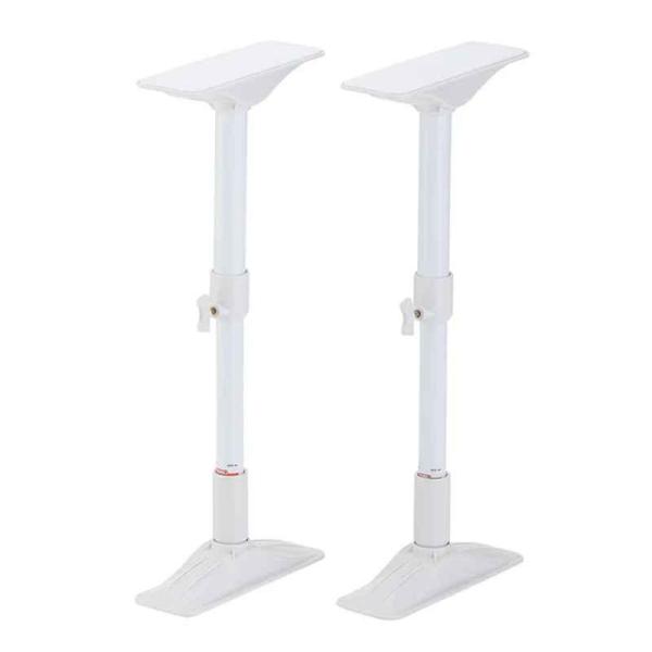 家具の転倒防止・安全対策に役立つ突っ張り棒です。工具不要なので、ねじ・釘を使わず取り付けが可能です。天井や家具を傷めずに圧着固定します。耐圧200kgの強力な圧着力で家具をしっかりと固定します。【仕様】商品サイズ：取り付け高さ範囲/約35〜...