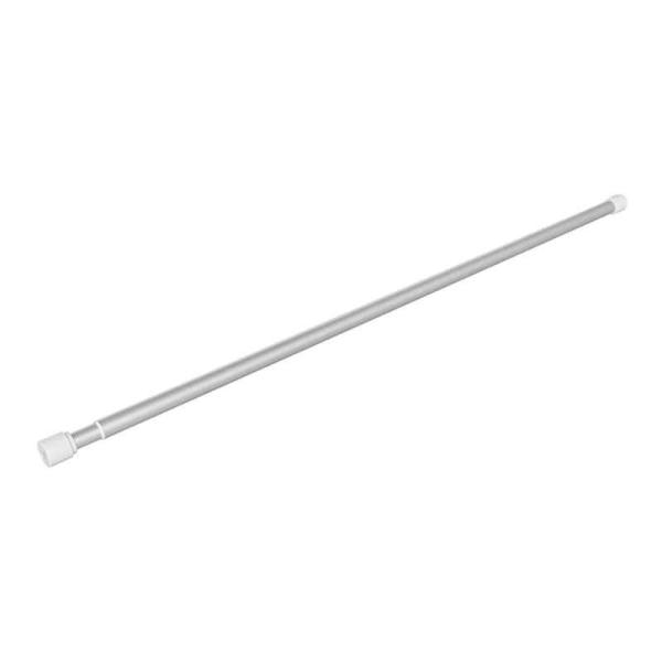 簡単取り付けの突っ張り棒 Lサイズ 使い方色々 吊るせる 空間をスッキリ ねじ・クギ不要【仕様】商品サイズ：約 幅180×奥行3.4×高さ3.4（cm） 約 幅115〜180（cm）材質：パイプ/アルミニウム、アルマイト処理 バネ/ステンレ...