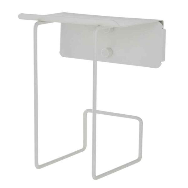 使う分だけコンパクトに収納 暮らしに心地よい余白を「整う収納」シリーズ 下から取り出して上から補充できる トイレットペーパーのストッカーとしても 石膏ボードや木の壁に対応【仕様】商品サイズ：約 幅17×奥行12.5×高さ21.5（cm） 重...