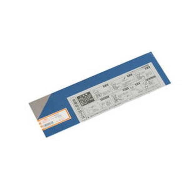 耐食性に優れたステンレス板です。遮蔽板・ネームプレート・インテリア・工作・レンジ回りなどに最適です。■１P入数：1■サイズ：100×300■厚み：0.5■材質：ステンレス(SUS430)