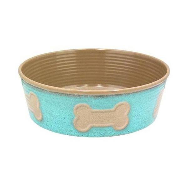 陶器のようなプリントのメラミン樹脂製のフードボウル【原産国】中華人民共和国【原材料】メラミン樹脂・シリコン【使用方法】ペット用食器としてフードを入れて御使用ください。【使用上の注意】噛んだり、引っ掻いたり、遊んだりするようであれば、置きっぱ...