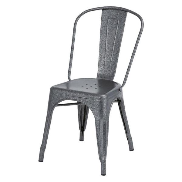 スチール(粉体塗装) ハンマートーン仕上げ【サイズ】 W45×D54×H85×SH44【静加重】 80kg【製造国】 中国【組み立てタイプ】 完成品