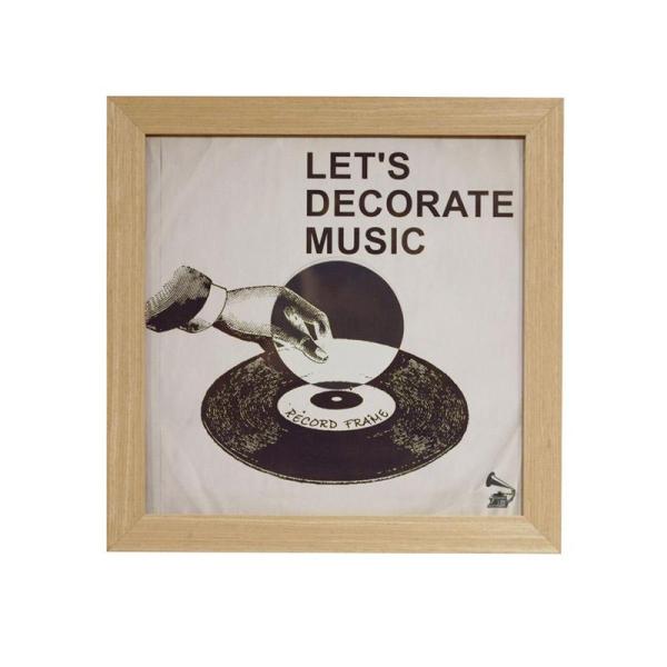 お気に入りのLPレコードのシャケットをフレームに入れて壁に飾ることができます。天然木化粧繊維板(アッシュ) ガラス【サイズ】 W36.5×D36.5×H2【製造国】 中国【組み立てタイプ】 完成品