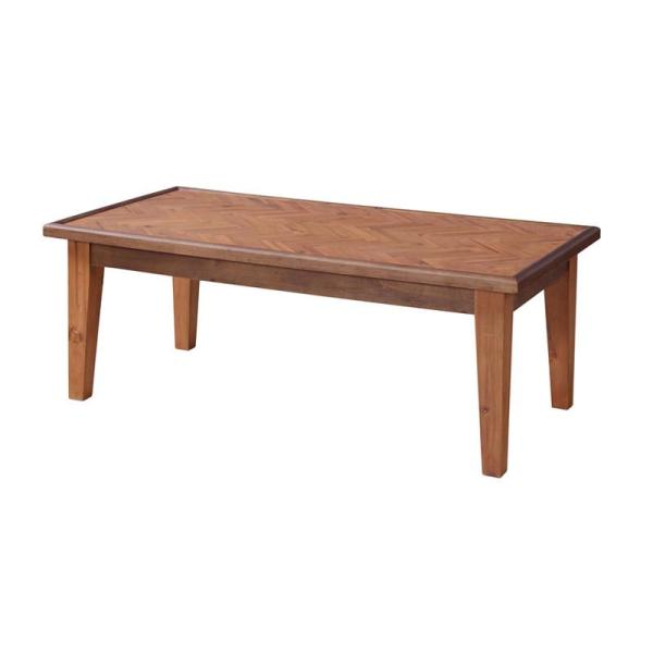 ヘリンボーンをデザインした個性的なテーブルシリーズ。いつもの食卓に、ほんの少し「こだわり」をプラスさせたい人におすすめ。木と木を繋ぎ合わせることで生まれた“ヘリンボーン模様”が特徴のテーブルシリーズです。天然木(アカシア) ラッカー塗装【サ...