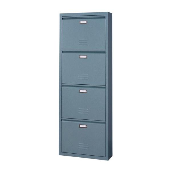 ロッカーをイメージしたラルドシリーズ ネームプレートや、ルーバーカットなど細部にまでこだわりました。コンパクトなサイズ感で、手軽にお部屋に取り入れられます。スチール(粉体塗装) ハンマートーン仕上げ【サイズ】 W50×D15×H139.5【...