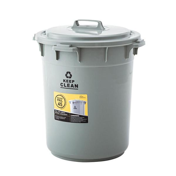 落ち着いたカラーの3色展開。清潔感のあるツヤ有り仕上げ。掴みやすい大きな取手付きで蓋の開け閉めも簡単に行えます。蓋は本体にはめ込むことでロックできます。ロック部分は持ち手になっているので移動も楽にできます。ゴミ箱としてはもちろん、工具入れな...