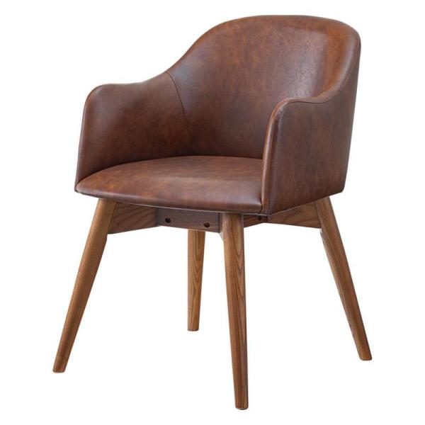 シンプルなのに、どこかやさしさを感じさせるカラメリシリーズ。落ちついた色・丸みのあるデザインを取り入れ、永く親しみやすいように仕上げました。脚部は角を落とし、ハの字に設計することで、優しい印象に。背もたれとアームが一体になったチェアは、曲線...