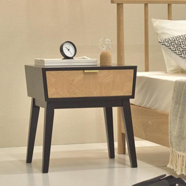 天然木化粧繊維板(オーク) 天然木(ミンディ) 繊維板 ラッカー塗装【サイズ】 W48×D38×H50【重量】 8.5kg【静加重】 15kg【製造国】 インドネシア【組み立てタイプ】 完成品