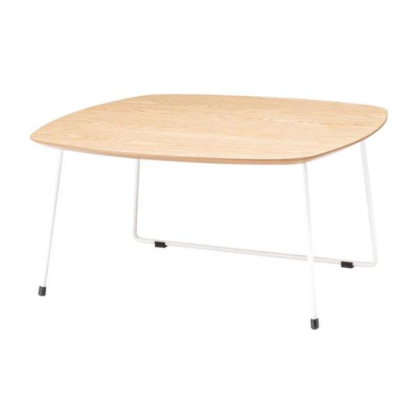 天然木突板(オーク) ウレタン塗装 スチール(粉体塗装)【サイズ】 W80×D80×H40【重量】 10kg【静加重】 25kg【製造国】 中国【組み立てタイプ】 要組立【付属工具】 あり【組立に必要な人数の目安】 1人【組立に必要な時間の...