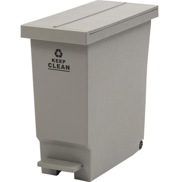 コンパクトな設計で使いやすいシンプルデザインのペダルペール。バタフライタイプなので省スペースで開閉ができ、置き場所の選択肢が広がります。軽量で持ち運びやすいうえにキャスター付きなので移動も簡単に行えます。【仕様】〇サイズ：W22.8×D48...