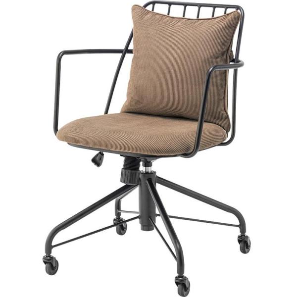 【仕様】〇サイズ：W57.5×D59×H80.5~87.5×SH47~54cm〇材質：スチール(粉体塗装)、ポリエステル〇組立：組立式〇付属工具：六角レンチ〇組立人数：1人〇組立時間：20分〇静的耐荷重：80kg〇原産地：中国〇カラー：ベージュ