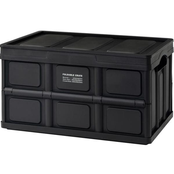 キャンプの収納や、インテリアの収納として使うことができるフォルダブルクレート。フタ付きなのでホコリなど汚れから守ることができます。印刷している文字は蓄光印刷となっているので暗闇でもすぐに見つけることができるので防災グッズ入れとしてもおすすめ...
