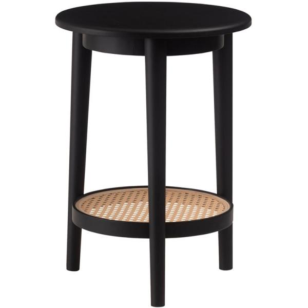 ラタン風の装飾を施したトレンド感あるデザインポリエチレン素材のラタン調デザインが目を引く丸みを帯びたフォルムのテーブルは、クールなイメージにもガーリーなイメージにもマッチするデザイン。シリーズ合わせて使用すればお部屋のまとまり感もUPします...