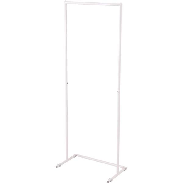 シンプルで無駄のないデザインのスチール製ハンガーラック。お部屋の雰囲気を選ばず、シャープでスッキリとしたデザインは、掛けられた洋服を品よく見せてくれます。セレクトショップのような雰囲気でお気に入りの服を魅せながら収納出来ます。【仕様】〇サイ...