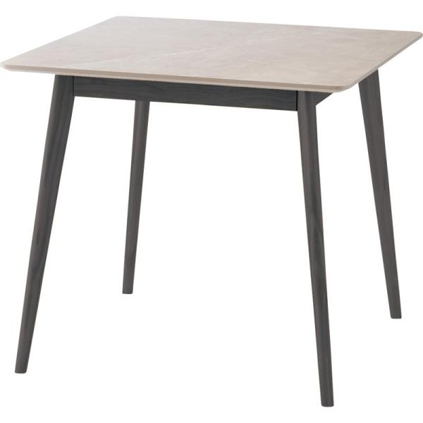 ストーン柄の天板は物を鮮やかに見せる効果があり、テーブルの上の料理や小物が引き立つデザインです。脚先に保護フェルト付き。簡単に組立可能。表面は凹凸をおさえた手触り。小物などをフォトジェニックに撮影できます。【仕様】〇サイズ：幅80×奥行80...