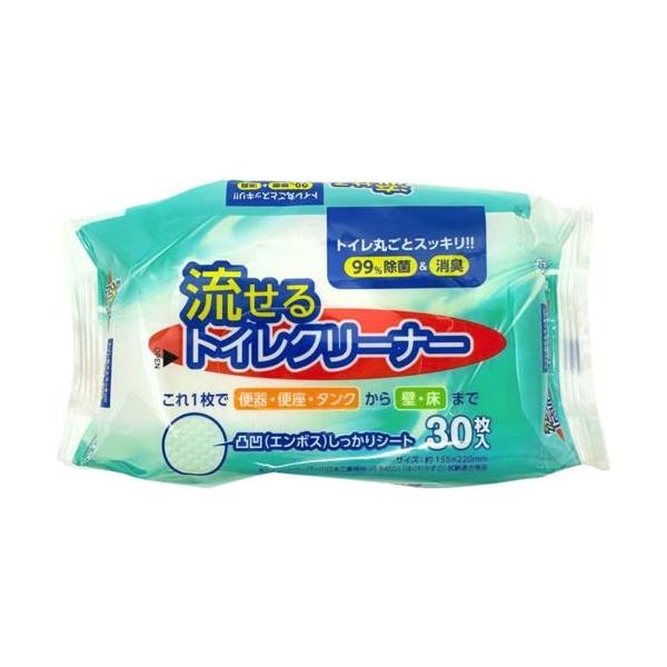 ・しっかりシートだから、破れにくく1枚で、トイレまるごとスッキリ拭けます。・使用後は、そのままトイレに流せるので簡単。・99.9％除菌効果で、拭いた後は清潔に保ちます。※ケース単位での販売です。●サイズ(1枚当たり)/約15.5×22cm●...