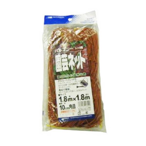 日本マタイ １．８ＭＸ１．８Ｍ【用途】テラス・ベランダで、アイビー、クレマチス、あさがお等つる性植物のガーデニング用。【機能・特徴】お好みの長さにカットしてご使用することも可能です。10cm角目で切ってもほつれにくい丈夫なネットです。取り付...