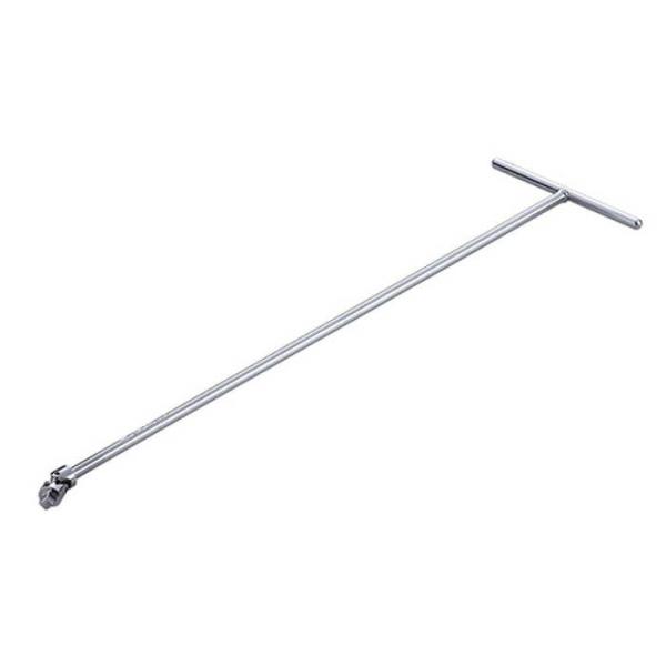 ＫＴＣ３６０度フルターン。マグネット付で奥まったところでも楽々作業ができます。ボルト・ナットを締め緩めにソケットを交換できるＴ形レンチ。先端部はフレックス機構になっており、３６０度フルターンが可能です。９．５ｓｑ．差込角なのでソケット、ヘキ...