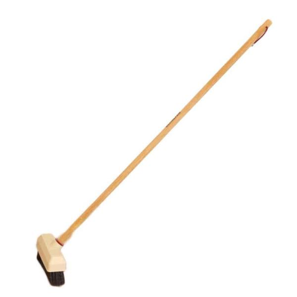 デザインにもこだわったデッキブラシ ブラシの毛にウェーブを掛けることで優れた耐久性に 日本生まれの掃除道具SCHALTEN（シャルテン）シリーズ【仕様】商品サイズ：約幅19×奥行10×高さ112（cm） 重量：約595g材質：ヘッド/ポリプ...