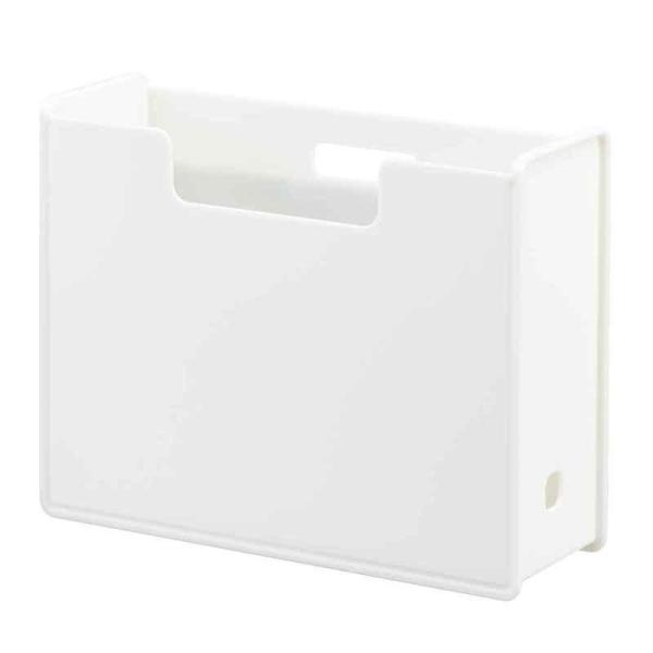 ハンガーや洗濯洗剤のボトルなどを整理整頓出来る収納ボックスです。背面に強力マグネットが付いています。マグネットが付く場所であれば、欲しいところに収納が作れます。冷蔵庫横やデスク周りに取り付けるのもおすすめです。【仕様】商品サイズ：約幅11....