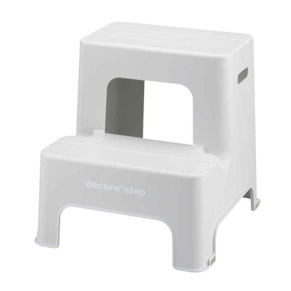 高い場所にある物を取るときや、エアコン掃除も楽にできる2段タイプの踏み台です。軽くて丈夫なうえ、耐荷重が100kgあるので、子どもから大人まで安心してお使いいただけます。お子さまの歯磨き台としてはもちろん、玄関の補助イスや花台としても幅広く...