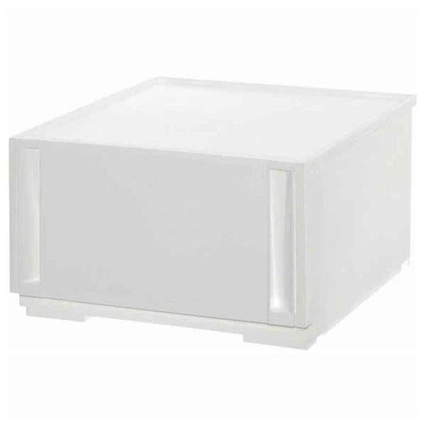 9サイズを組み合わせて理想の収納を作れるコンビネーションケースです。幅違いのケースも積み重ねられます。ウォークインクローゼットに適した奥行44.7cmです。上下左右から開閉できる引出しです。別売りのインナートレーとキャスターに対応しています...