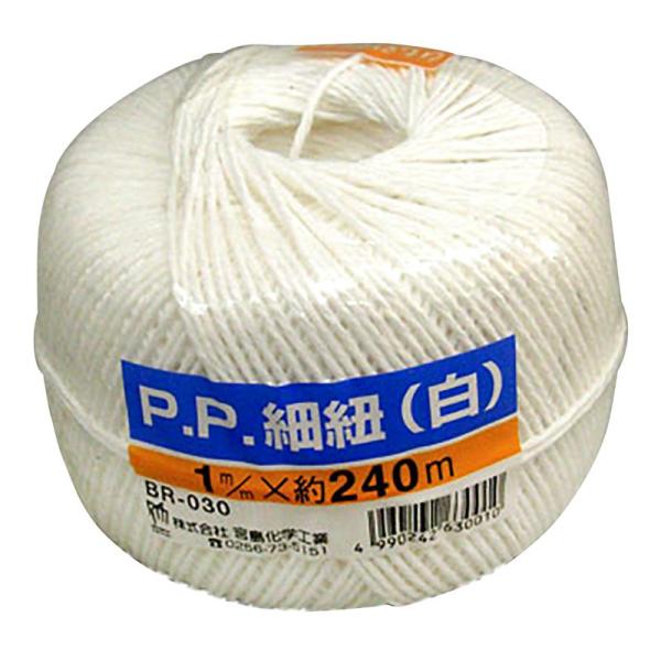細く撚ってあるので、細かい作業に最適 コンパクトなサイズ持ち運びに便利で経済的【サイズ】幅(mm):1 長さ(m):240【材質】ポリプロピレン