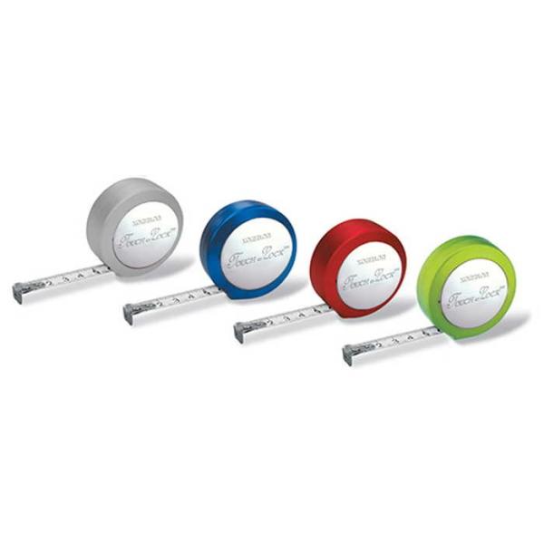 コメロン ＫＭＣ−６０Ｔ１６ＰＢＯＸ【用途】長さの測定。【機能・特徴】回転部を手で押さえてストップ引きこみ速度の調節できるセンターストップです。テープ裏面の目盛りで円柱物の直径が測れるDIAメートル目盛付です。【仕様】●テープ幅：13mm。...