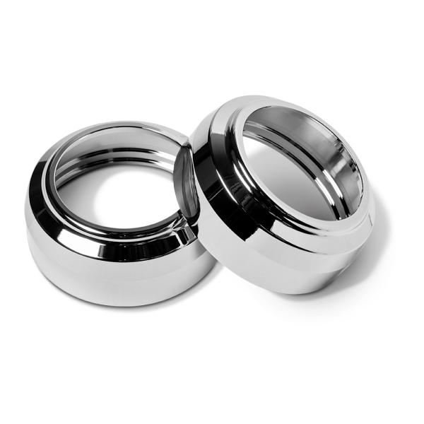 【適合】2018〜2020 FXBB、FXBBS、FXBR、FXBRS、FXLR、FXST  2006〜2017 ダイナ49mmフォーク用ダストキャップ【商品説明】49mmフォーク用フォークダストキャップです。ビレットアルミニウム製。CNC...