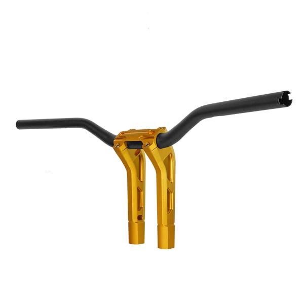 【適合】ツーリング、ソフテイル、ダイナ、スポーツスター【商品説明】ツーリング、ソフテイル、ダイナ、スポーツスター用 クラブスタイル・ライザーとハンドルバーセットです。＜特長＞電子制御スロットル対応●ライザーボルトセンター間3.5インチ（約8...