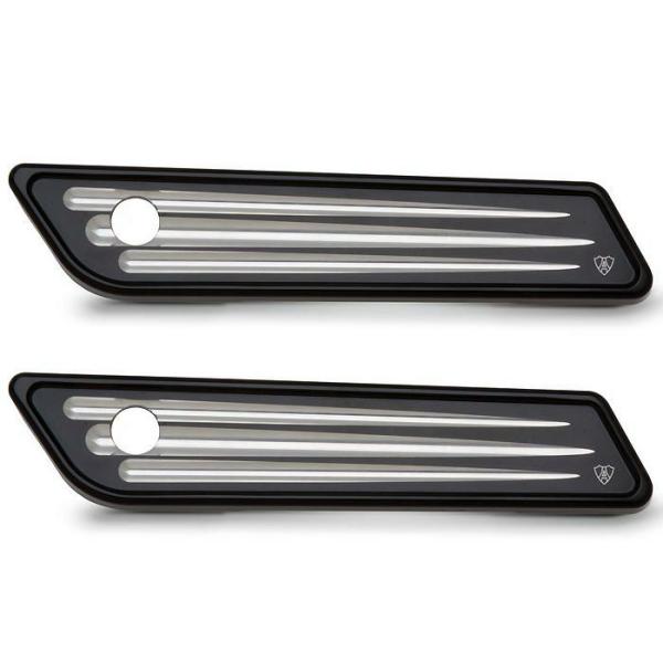 【適合】2024 FLHTK、FLTRK、FLHRXS2014〜2023 ツーリング※ハードサドルバッグ装着車 【商品説明】人気のデザインのラッチカバーです。同シリーズで揃えると統一感、カスタム感が出てカッコよく目立ちます。左右ペア【カラー...