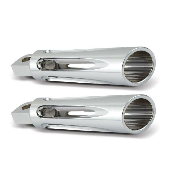 【適合】1986〜2024 ツーリング ※フットペグ装着車1986〜2017 ソフテイル1986〜2017 ダイナ1986〜2021 スポーツスター【商品説明】アレンネスのDeep Cutフットペグ斬新なデザインです。左右ペア（写真下のシフ...