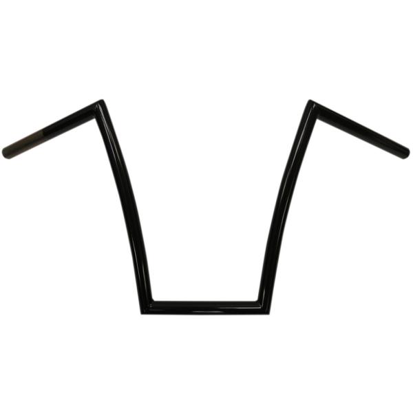 【適合】電子制御スロットル車用※ケーブルスロットル車へ装着の際は別売のハンドルバープラグ（0634-0331）で右側の切り欠きを塞いでください。【商品説明】ハーレー用の1インチ径ハンドルバーです。ライズは14インチ（約36cm）トップからグ...