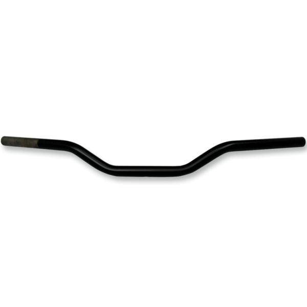 【適合】電子制御スロットル車用※ケーブルスロットル車へ装着の際は別売のハンドルバープラグ（0634-0331）で右側の切り欠きを塞いでください。【商品説明】ハーレー用 1インチ径のロープロファイルハンドルバーです。エンドライズは3.5インチ...