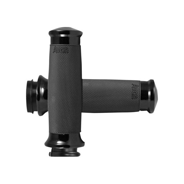 【適合】電子制御スロットル用※2023〜 FLHXSE、FLTRXSE、2024〜 FLHX、FLTRX、FLTRXSTSEは不可【商品説明】緩やかにカーブする樽型のシェイプと、非常にソフトなラバーで、掌にぴったりと吸い付くような握り心地の...