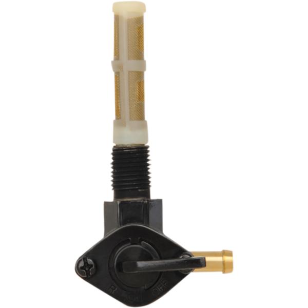 【適合】コック取付け口 1/4NPTサイズのハーレーカスタムタンク【商品説明】ハーレー カスタムタンク用 フューエルコックです。・特長●マウントネジサイズ 1/4NPT●精悍なグロスブラックのボディ●アウトレットは1/4インチ●右90度・ア...