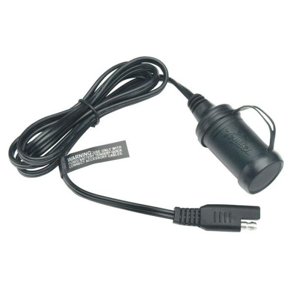 【商品説明】電源ケーブル付　メス型シガーライターソケットこのソケットにシガーライターソケット対応のケーブルを接続すれば、スマートホンやGPSへのチャージができます。※チャージ用ケーブルは付属しません。ケーブル長は5フィート（約1.5m）です...