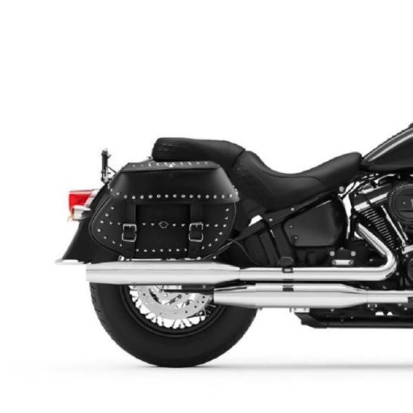 【適合】1988〜2017 FLSTC【商品説明】ヘリテイジクラシック用のXLサイズレザーサドルバッグになります。- 傷や腐敗、紫外線に強くて日光による色褪せの発生が少ないという、高い耐久性を誇るViking Bags特製のレザーを使用して...