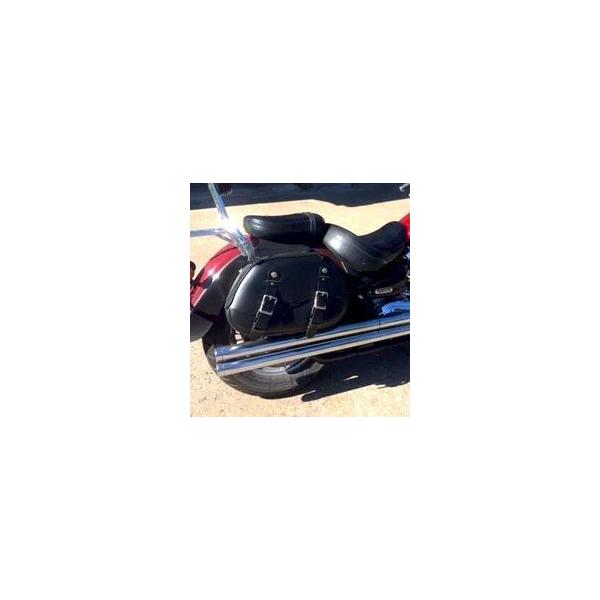 【適合】1984〜2017 ソフテイル1987〜1994 FXR1968〜1989 ツーリング【商品番号：マウント方式】125Z：スローオーバー仕様【商品説明】ラウンドシェイプのサドルバッグ。リッドはボックスタイプですが、ラージタイプで深さ...