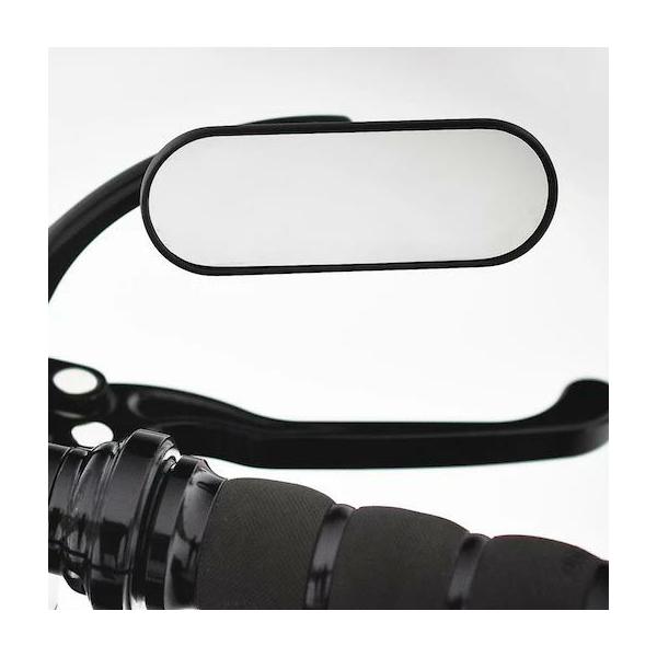 【商品説明】オーバルタイプのミニミラーです。左右別売右用【カラー】ブラック【メーカー】Arlen Ness（アレンネス）【商品番号】13-413