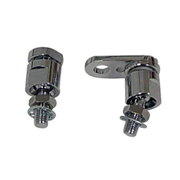 【商品説明】ハンドルバーマウントのフロントターンシグナル用マウントキット。5/16-24スレッドのミラーステムを使って取り付けます。ノーマルのターンシグナルおよび、5/16-24スレッドホール付きのカスタムターンシグナルに使用できます。ター...