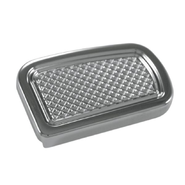 【適合】1999以降 ツーリング2000〜2017 FLソフテイル【商品説明】エディトロッタデザインのアルミ削りブレーキペダルカバーは洗練されたデザインが特長です。アルミニウム素材から削り出し・クローム仕上げによって光沢と耐久性が向上したカ...