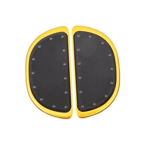 【適合】1994以降 ツーリング※標準パッセンジャーフットボード装着車【商品説明】王道デザインのバナナボード、パッセンジャー用ドライバー、シフターも合わせやすい同デザイン有。【カラー】ゴールドリベットラバー【メーカー】CYCLESMITH（...