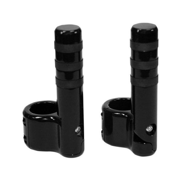 【適合】1.5インチ径エンジンガード用【商品説明】Oリングデザインのハイウェーペグ。●高品質のビレットアルミ製クランプオンフットペグは、外径1-1/2インチのあらゆるハイウェイバー、エンジンガード、またはフレームに装着出来ます。●ペグは使用...