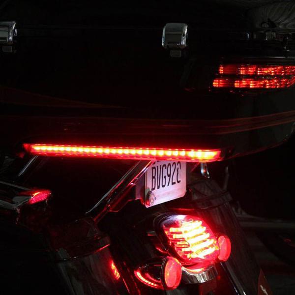 【適合】2006〜2013 FLHTC/U、FLHTK、FLTRU※標準装備ツアーパック装着車【商品説明】PROBEAMシリーズのツアーパックLEDライト。片側に26個の超高輝度赤色LEDを備え、ツアーパックの側面の明るく照らします。ランニ...