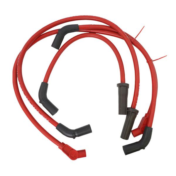 【適合】2024 FLHTK、FLTRK、FLHRXS、トライク2017〜2023 ツーリング、トライク【商品説明】10.4MM径のカスタムプラグコード。通常のの8MM径プラグコードに比べ、太く迫力あるスタイルになります。ブーツとワイヤーは...