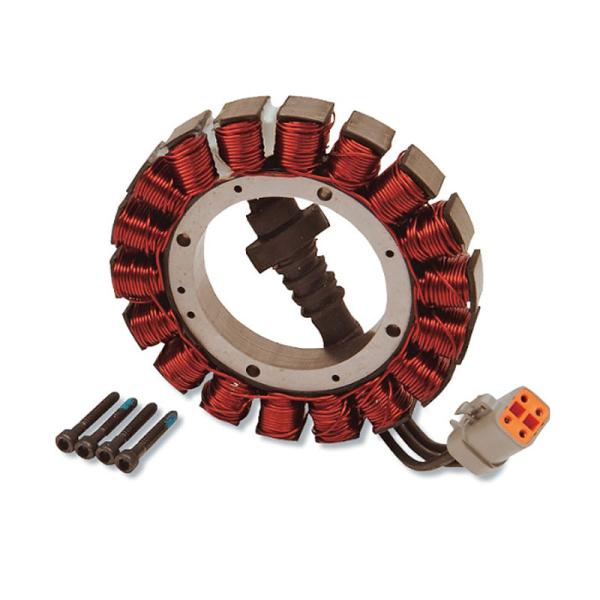 【適合】2004〜2006 ダイナ2001〜2006 ソフテイル【商品説明】交換用ステーターコイル。標準装備品と同等の性能の高品質ステーターコイル。バッテリーが頻繁にあがるようならレギュレーターかオルタネーターの故障の疑いがあります。バッテ...