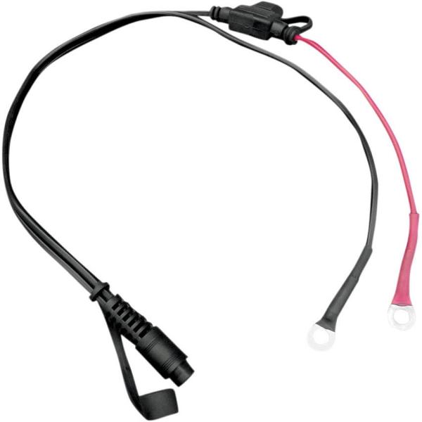 【商品説明】ヒーテッドアイテム用バッテリーコード。純正ヒーテッド、ファーストギア、GEARS、ヒーテックの各電熱ウエアに使用できます。バッテリーからヒーテッドアイテムへ電源を供給します。フューズ付き（15A）。長さ：20インチ(約50cm)...