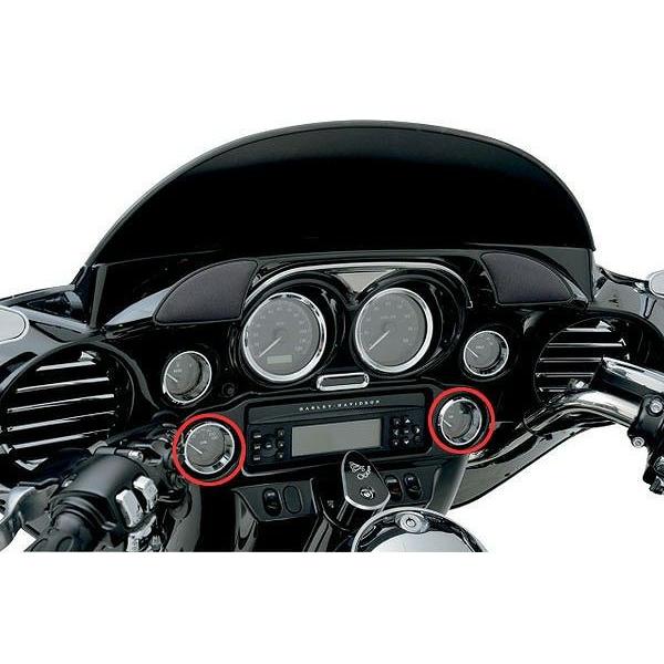 【適合】1986〜2013 FLHT、FLHTC、FLHTCU、FLHTK、FLHX、FLTR(X)【商品説明】ボルテージ、油圧計、外気温計、フュエルゲージに、添付の両面テープで貼り付けられます。2枚セット※左右4つのメーターでは、2セット...