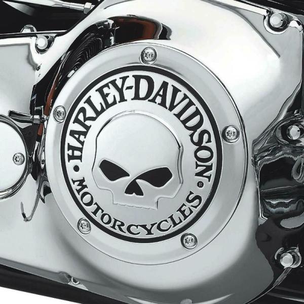 【適合】1999〜2017 ダイナ2000〜2018 ソフテイル ※FLSB、FXDRSは除く1999〜2015 ツーリング ※FLHTKL、FLHTCULは除く【商品説明】ウイリーG・スカルコレクション。（5ホール）※ナロープロファイルア...